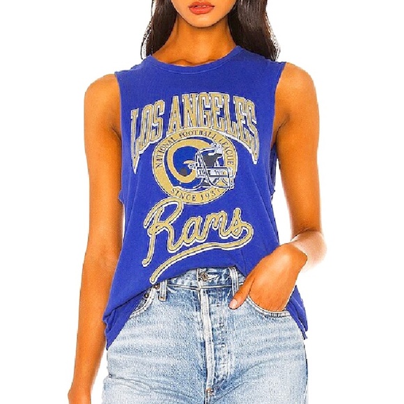 Junk Food Clothing | Tops | Nwt Junk Food Clothing Nfl La Rams Tank ...